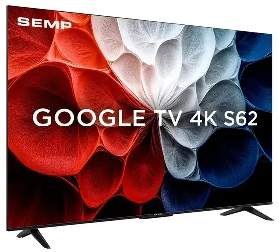 Smart TV Semp 55 LED UHD 4K Google TV HDR10+ 55S62